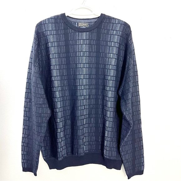 St. Croix | Sweaters | Vintage St Croix Mens Patterned Sweater | Poshmark
